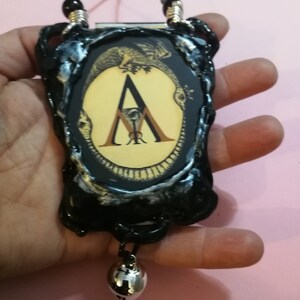 Abraxas Stone, Moon Magic Talisman, Gnostic Occult Symbol, Abraxas Seal ...