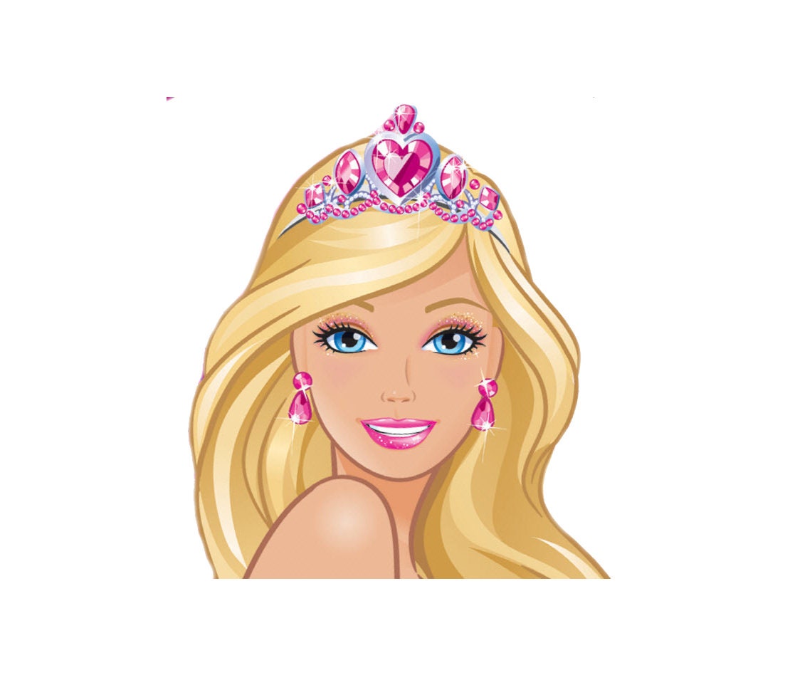 Barbie Edible Icing Sheet Cake Topper - 9.5x9cm - Etsy Australia
