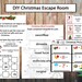 Christmas Escape Room, DIY Escape Room Kit, Kids Party Escape Room ...