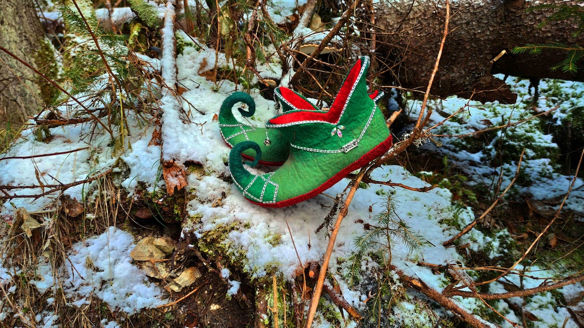 Elven Shoe. Shoes With Soles for Street Processions and - Etsy