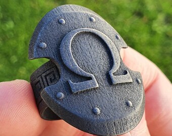 Vintage Sterling Silver Omega Symbol Men's Ring Size 12.25 - Etsy