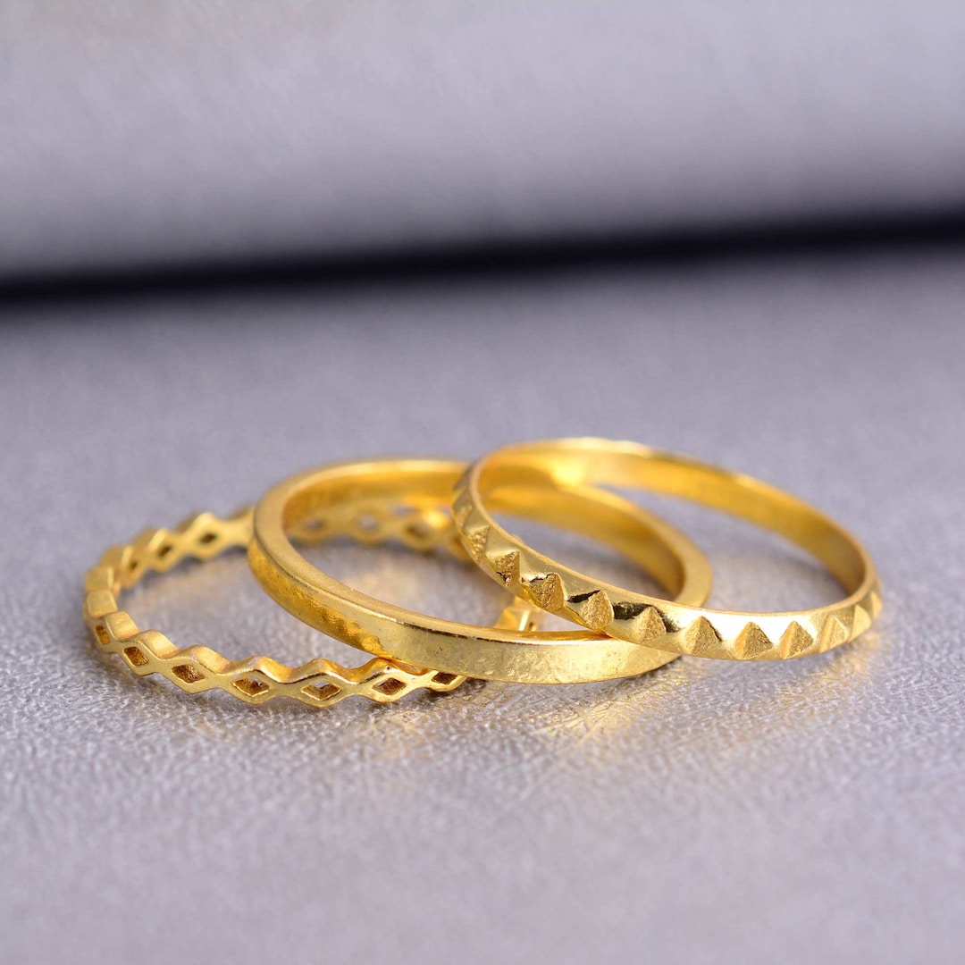 Super Thin Gold Filled Stackable Ring(s), Thin Ring, Midi Ring, Skinny ...