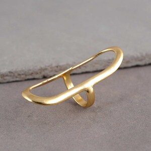 Trigger Finger Rings, MCP Splint, 18k Gold Ring, Full Finger Ring ...