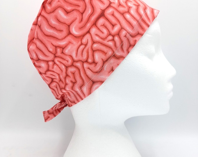 Brain Surgical Scrub Cap Dentist Vet Chemo Hat - Etsy