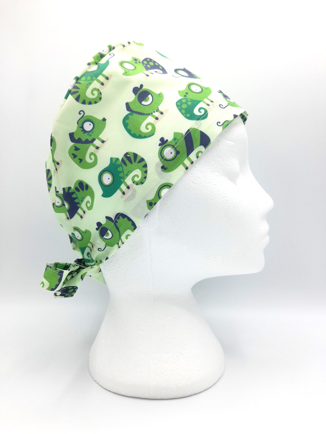 Chameleons Scrub Hat Cap - Etsy