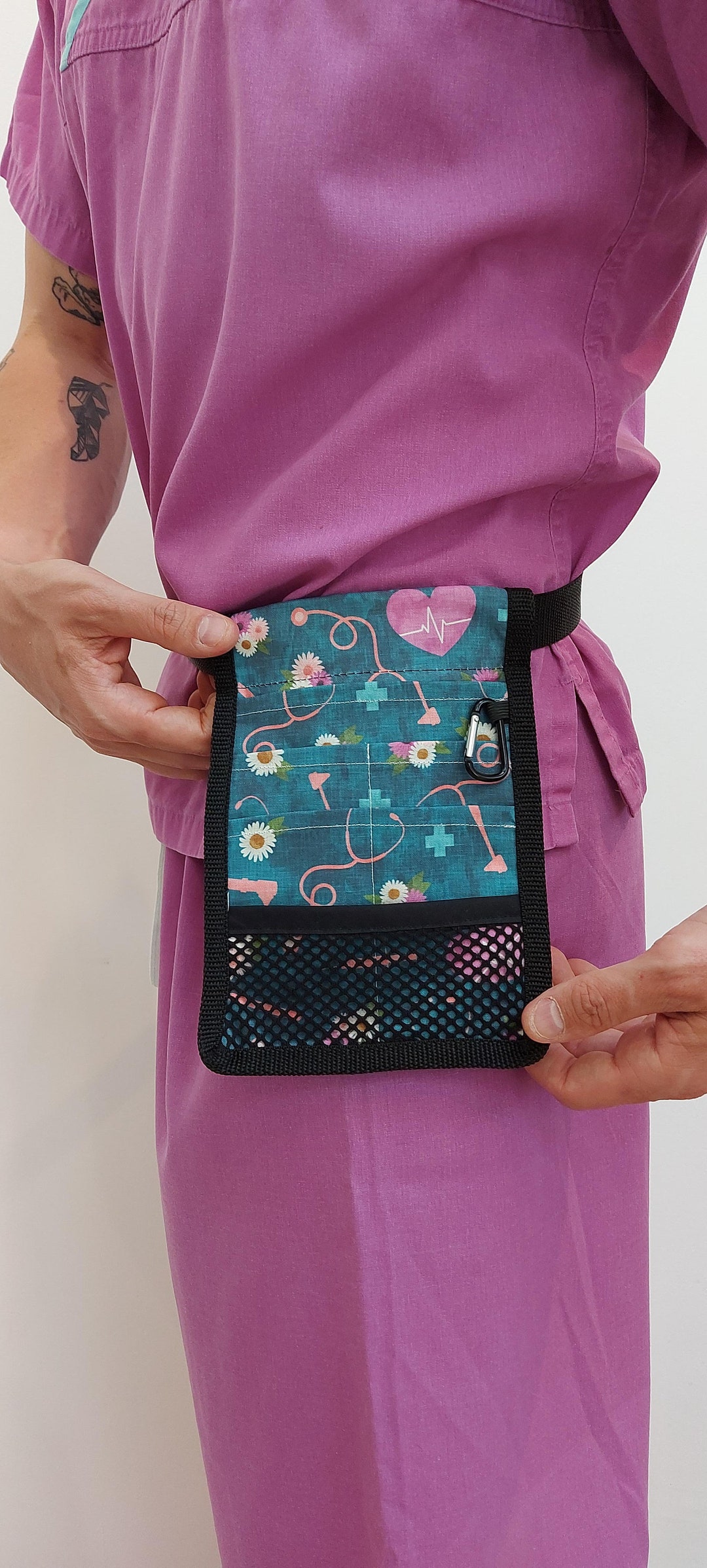 Nurses and Stethoscopes Purple Nurse Pocket Organiser - Etsy