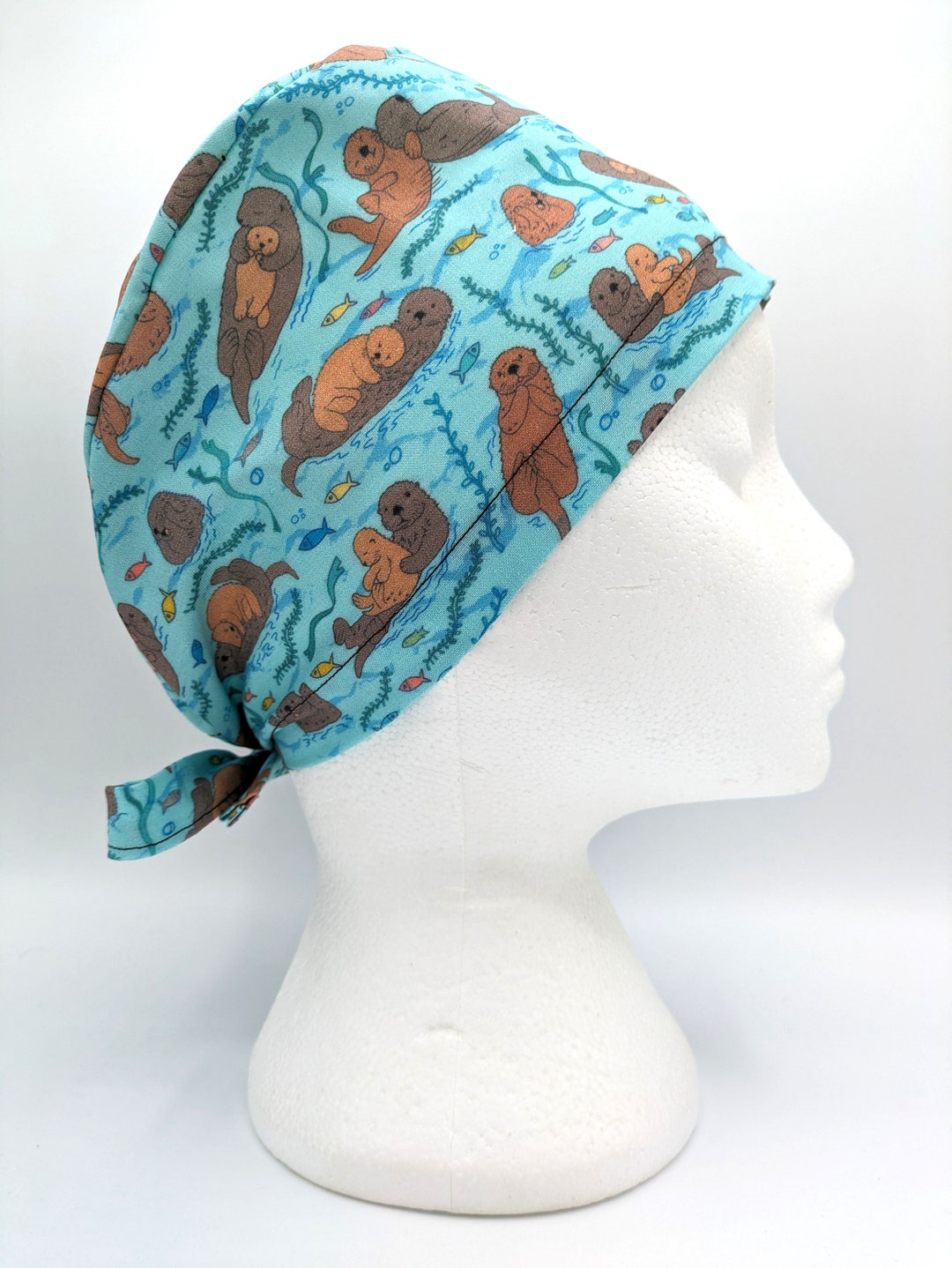 Otters Scrub Hat Cap - Etsy