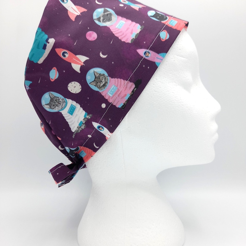 Funny Cat Surgical Cap - Etsy UK