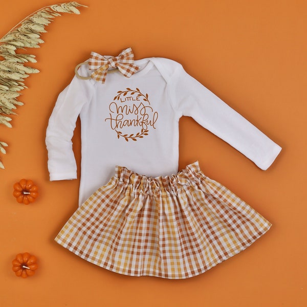 Girls Thanksgiving Outfit - Etsy