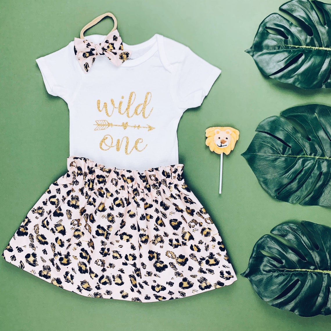 Wild One Birthday Girl Outfit. | Etsy
