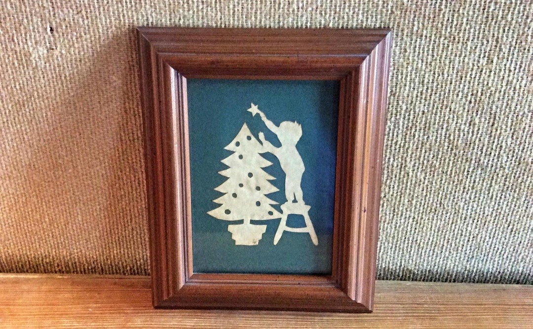 Scherenschnitte Paper Cutting Signed German Tradition Decorating the ...