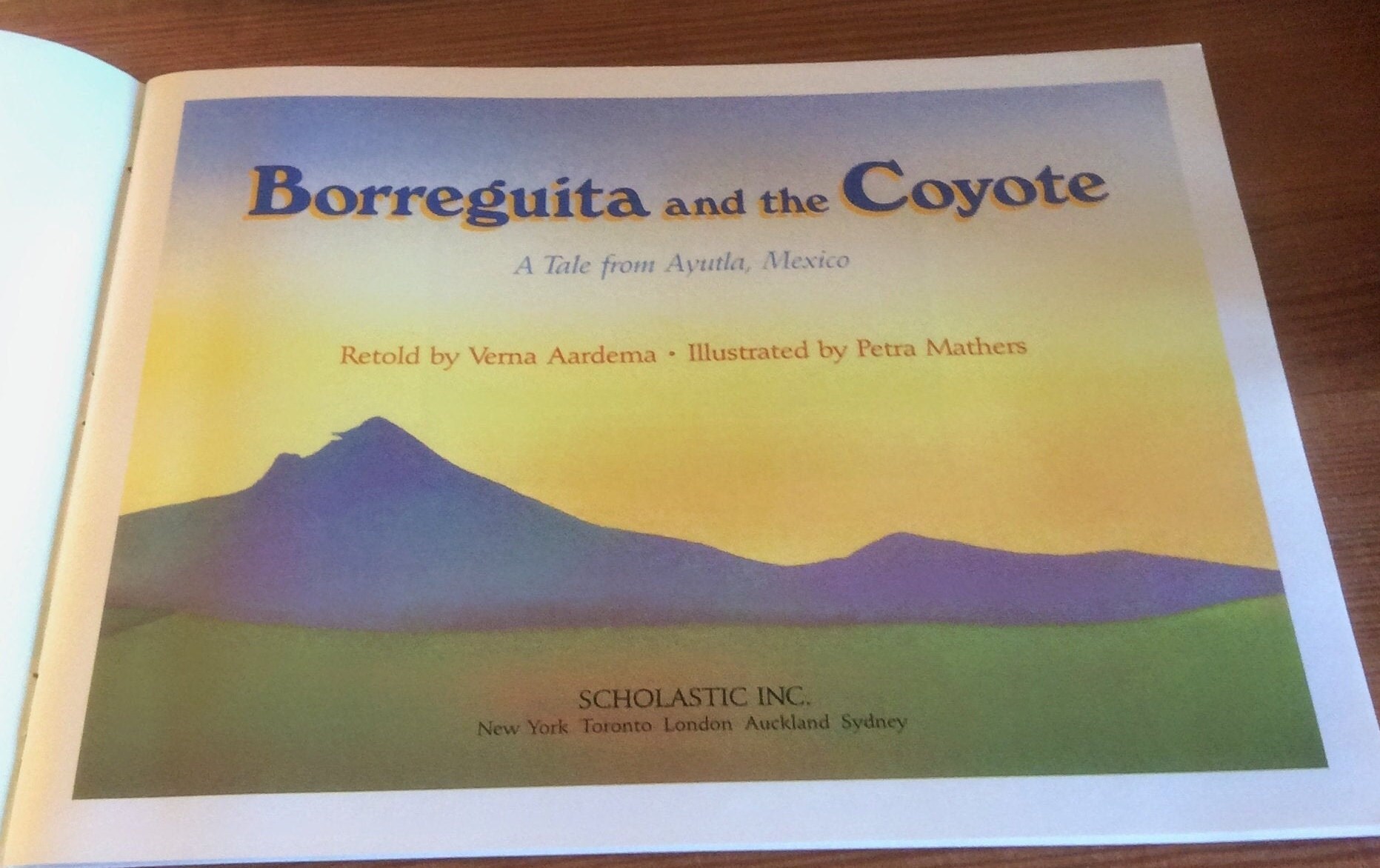 Borreguita and the Coyote A Tale From Ayutla Mexico by Verna Aardema ...