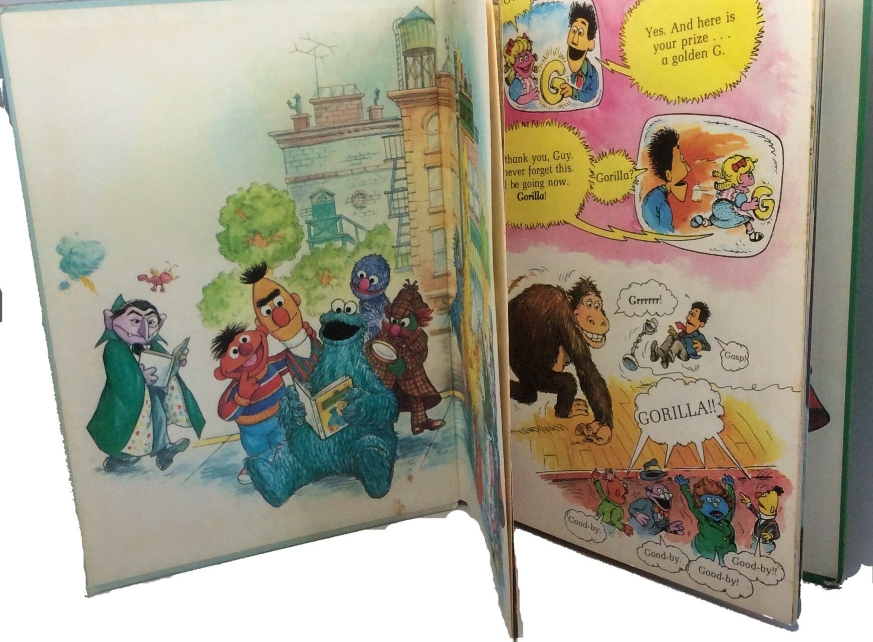 The Sesame Street Library Volume 4 Letters G, H and I & the Number 4 ...