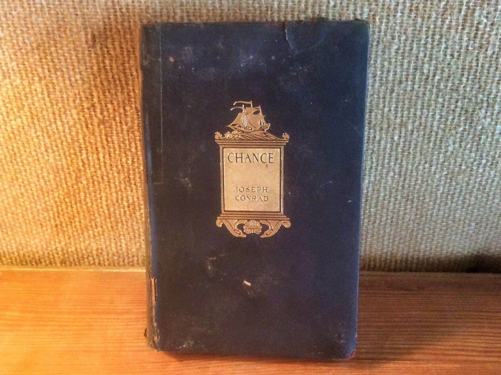 Chance Joseph Conrad 1921 A Tale in Two Parts Book is Worn - Etsy