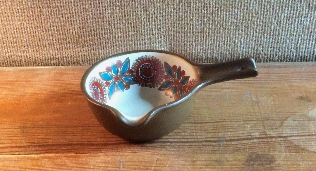 Vintage Norwegian Norge Figgjo Flameware Pan, Astrid Pattern, Retro ...