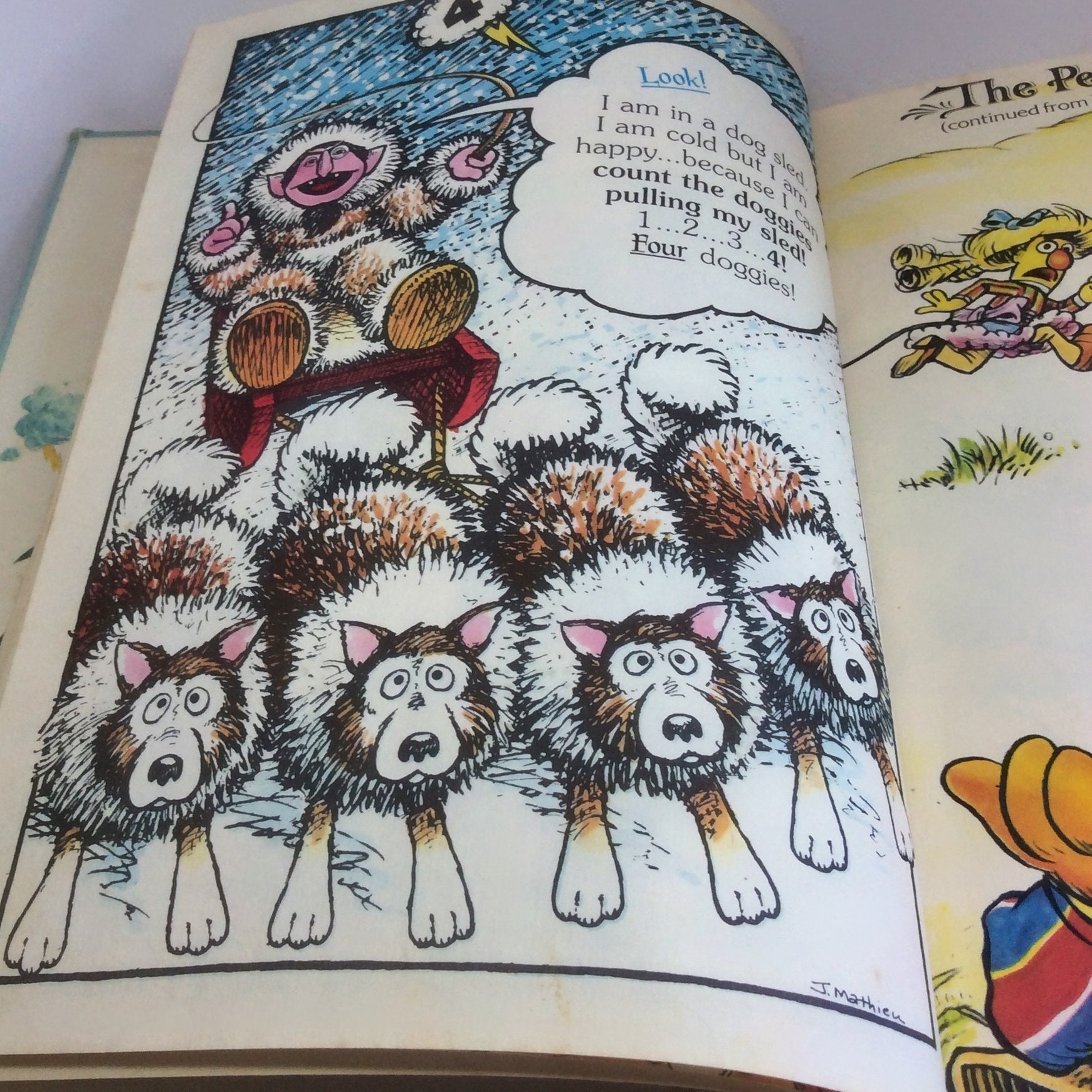 The Sesame Street Library Volume 4 Letters G, H and I & the Number 4 ...
