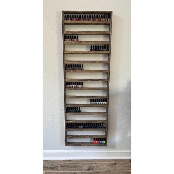 Nail Polish Rack - Etsy