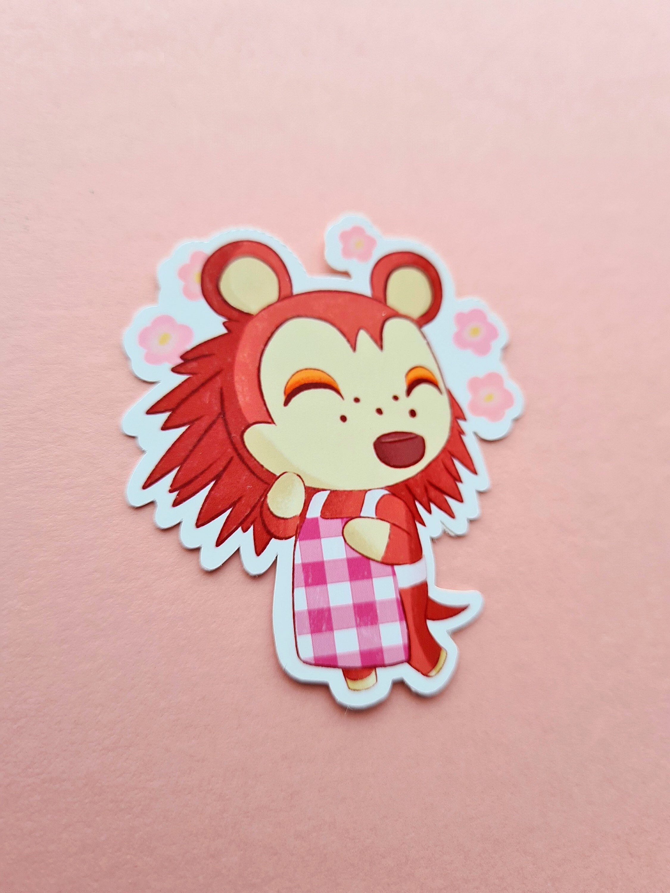 Animal Crossing New Horizons Sable Inspired Die Cut Sticker - Etsy Norway