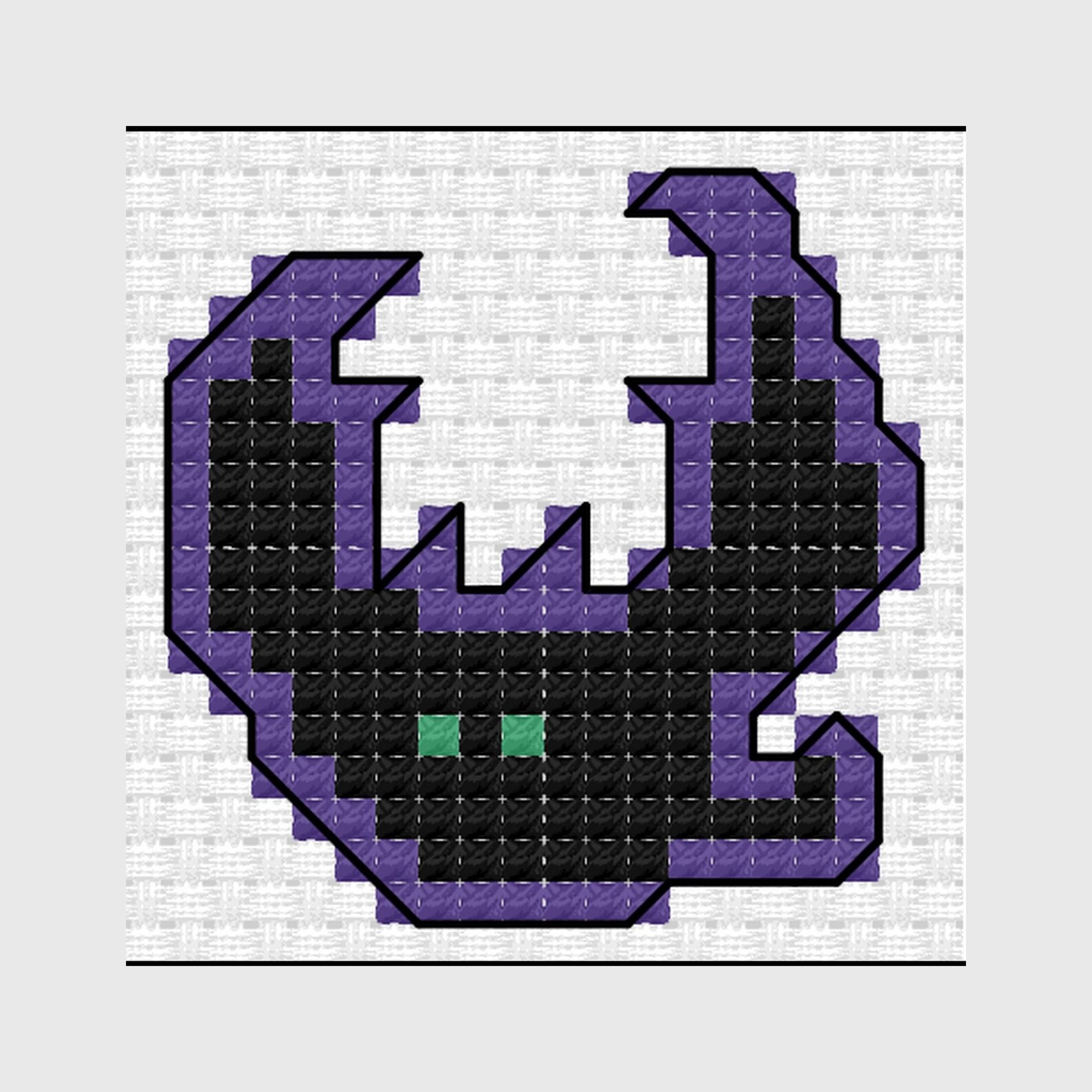 Small Bat Cross Stitch Pattern - Etsy France