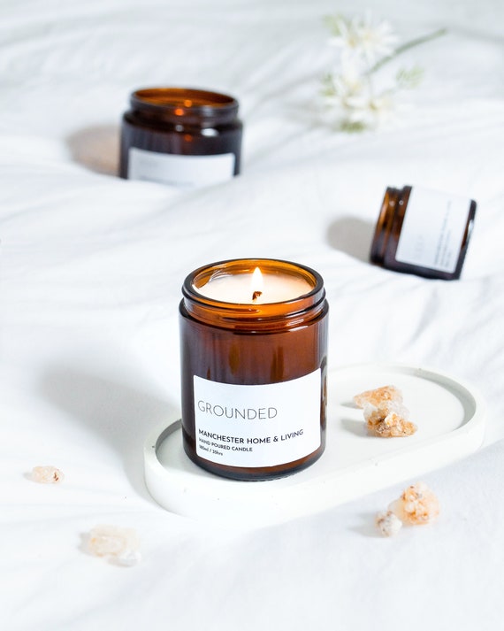 Frankincense Myrrh Scented Soy Candle Manifestation Meditation Candle Luxury Handmade Candle Healing Candle Spiritual Gifts Etsy