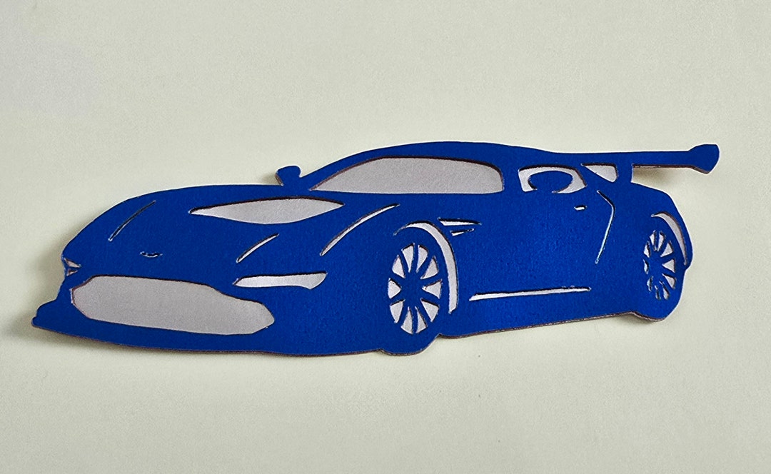 Aston Martin Cut Layered 3D Paper Shape DIY Cardmaking Scrapbooking ...