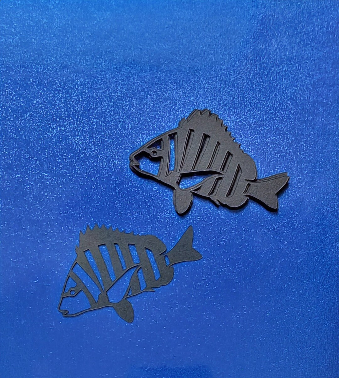 Fish Silhouettes Shape Paper Shape DIY Cardmaking Scrapbooking - Etsy