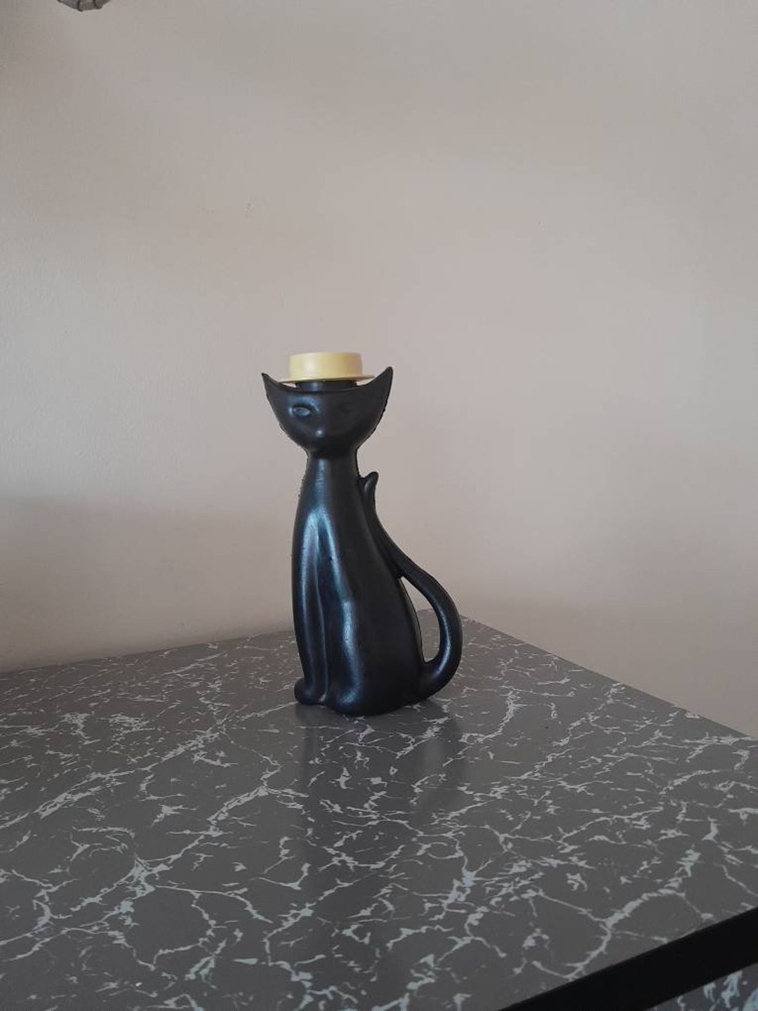 Vintage Black Cat Money Box. 1950's Kitsch. - Etsy UK