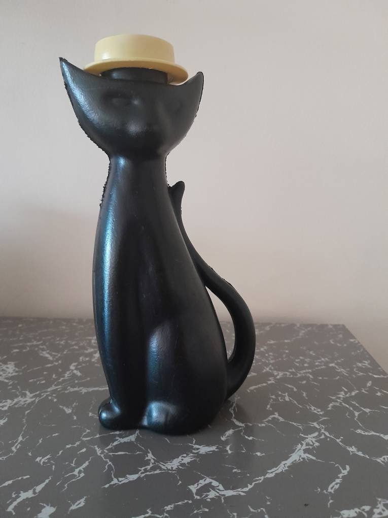 Vintage Black Cat Money Box. 1950's Kitsch. - Etsy UK