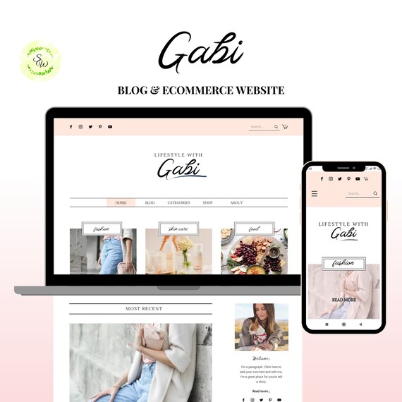Wix Blog Template Wix Blog Website Wix Website Template Etsy Wix Blog Template Wix Blog Website Wix Website Template Etsy