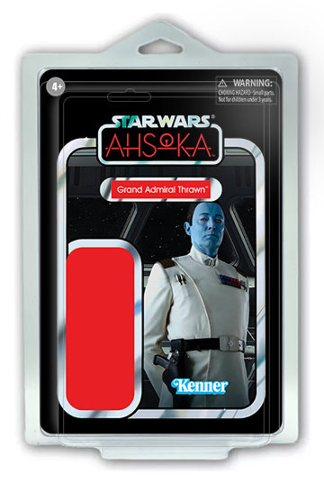 Custom Star Wars Ahsoka TV Show Grand Admiral Thrawn Card Back - Etsy