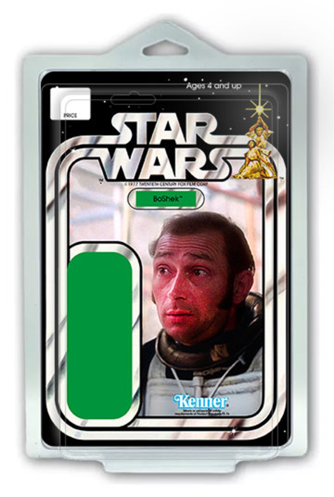 Custom Star Wars Vintage 20-back Boshek in Cantina Inspired Cardback - Etsy
