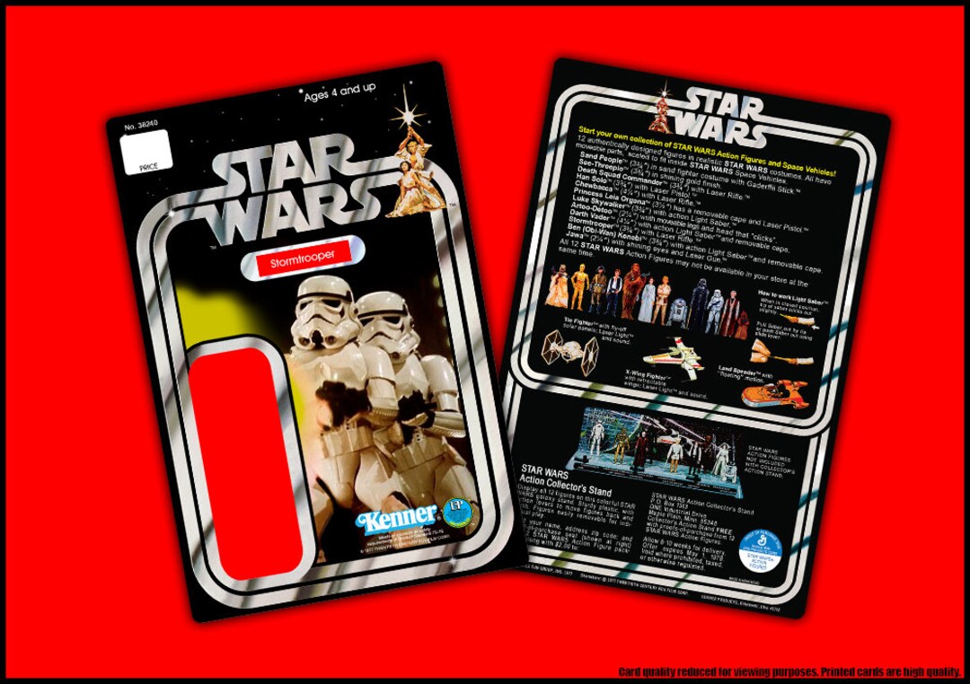 Custom Star Wars Vintage 12-back Stormtrooper Inspired - Etsy