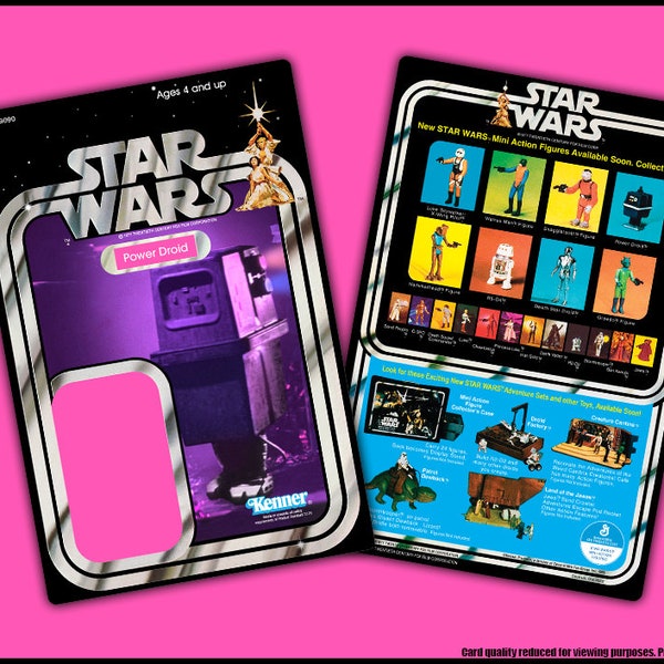 Custom Figure Cardback - Etsy