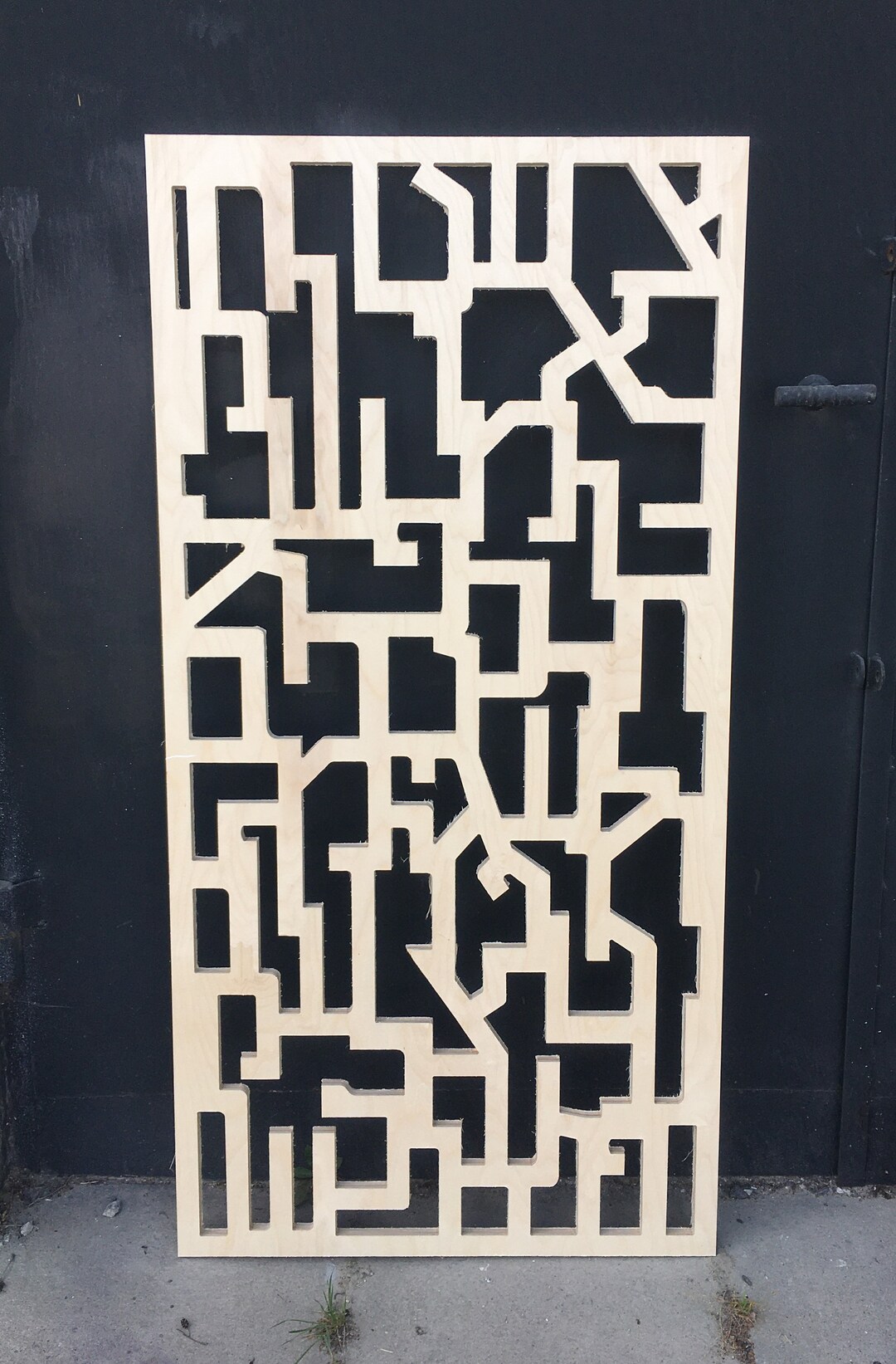 Hebrew Letters Large Wall Wooden Panel - Etsy