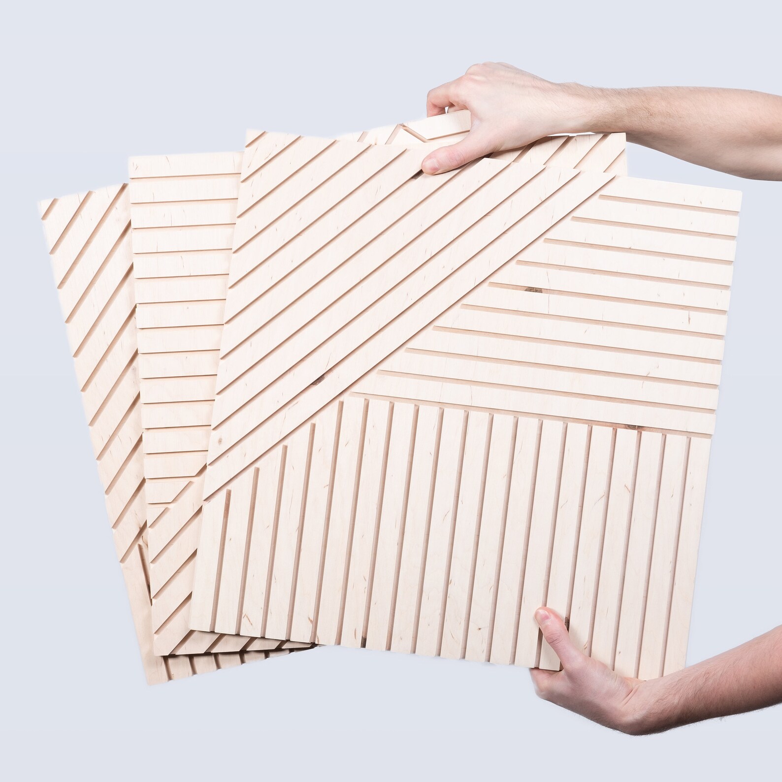 Large Wood Wall Panels 19.5x19.5 Inch 50x50cm Betelgeuse - Etsy