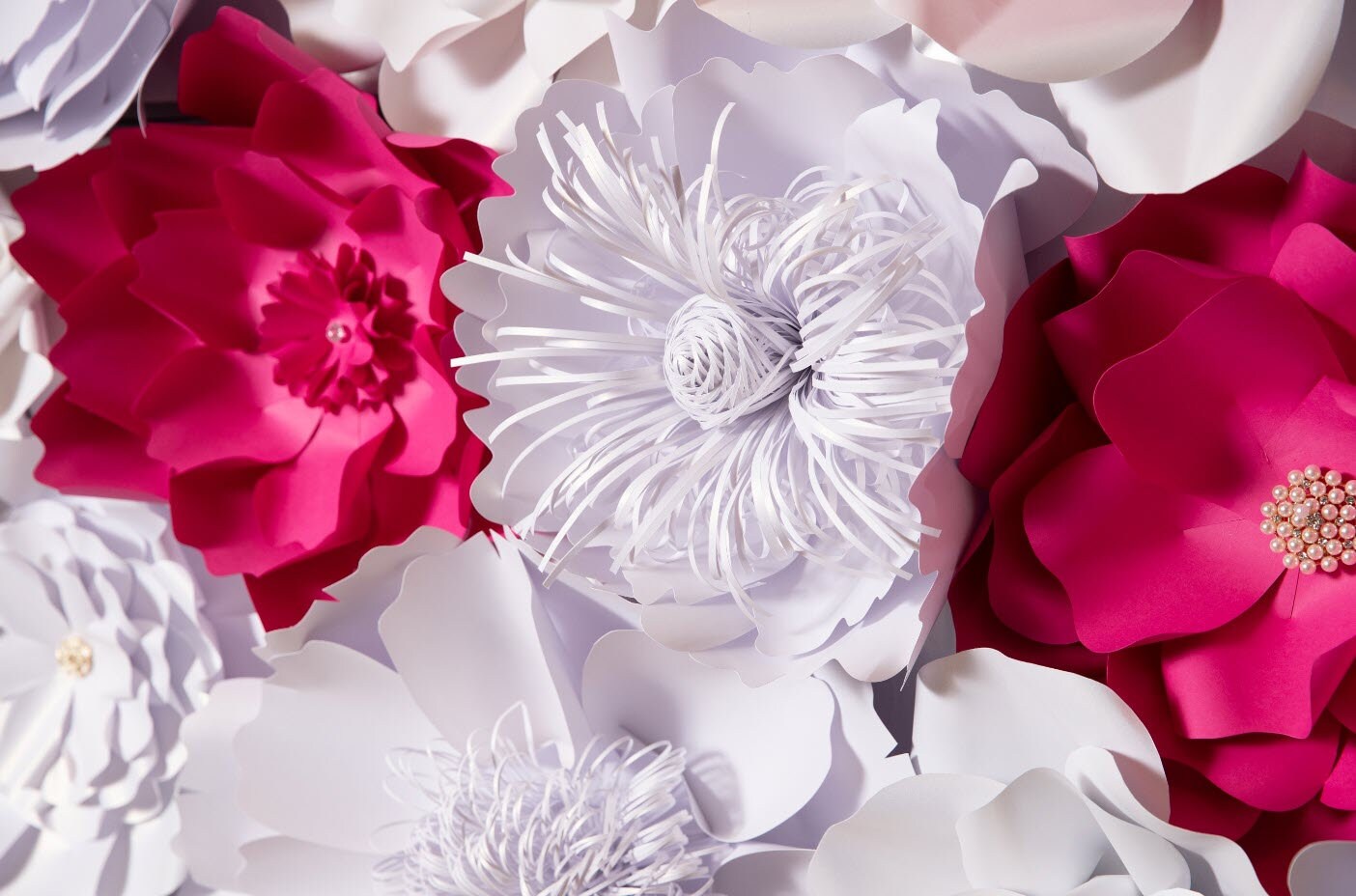 Paper Flower Backdrop Bundle Templates & Tutorial Digital - Etsy