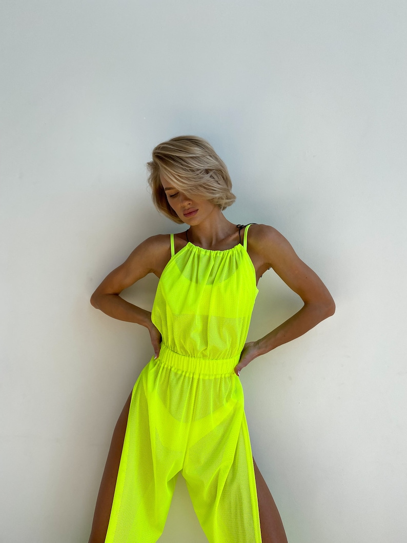 Rave Bodysuit Rave Outfit Neon Bodysuit | Etsy