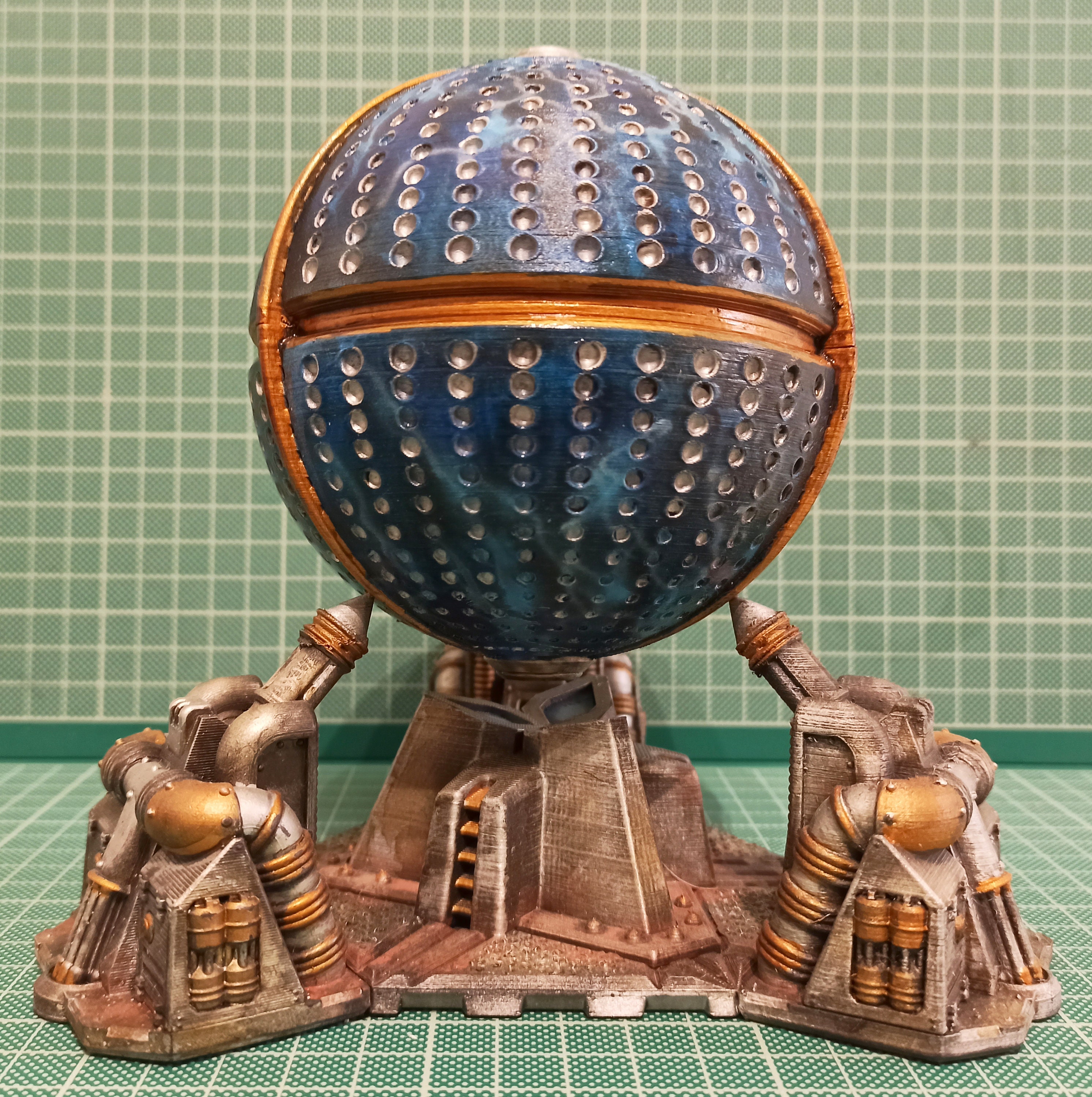 3D Printable Post Apocalyptic/scifi Doomsday Machine / Tesla Amplifier ...