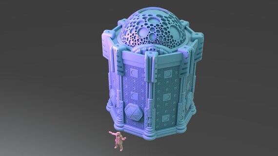 3D Printable Post Apocalyptic/scifi Biodome | Etsy