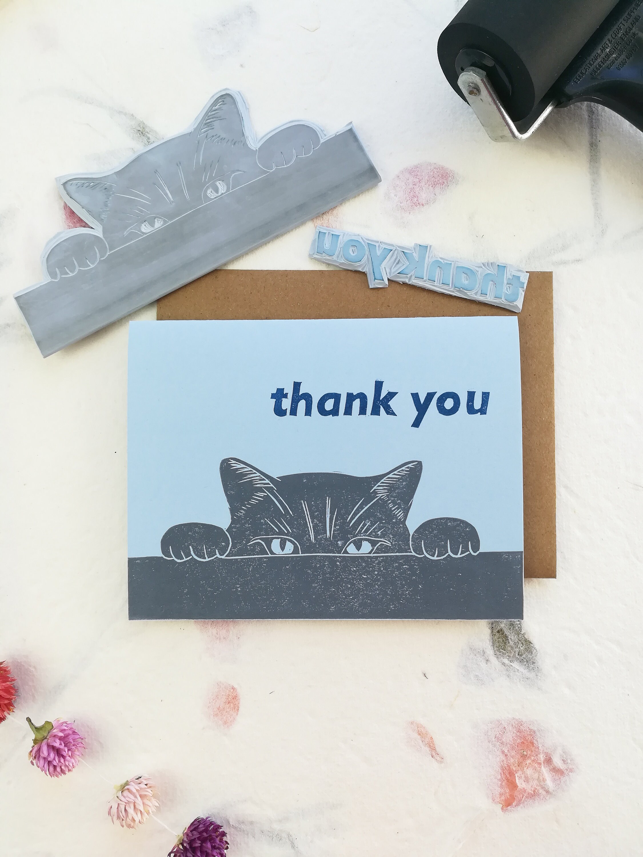 Cat Thank You Cards