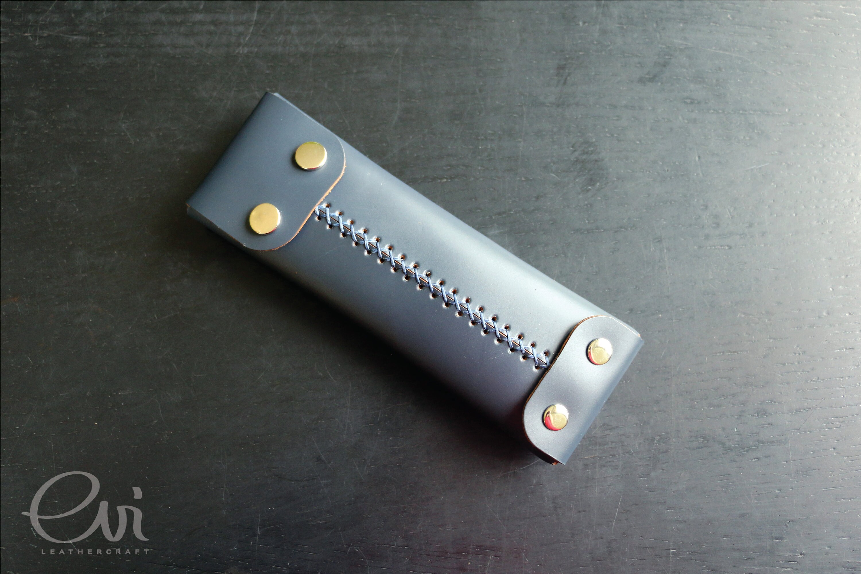 Leather Pencil Case Pattern Leather Pen Case Easy Print - Etsy Singapore