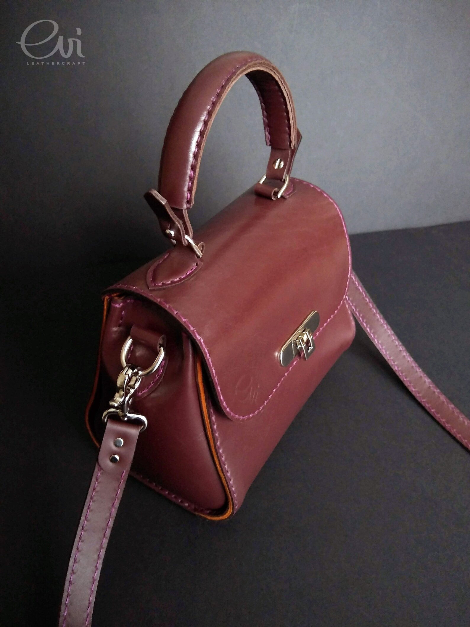 Leather Top-handle Bag PDF Pattern Crossbody Bag Bag - Etsy Australia