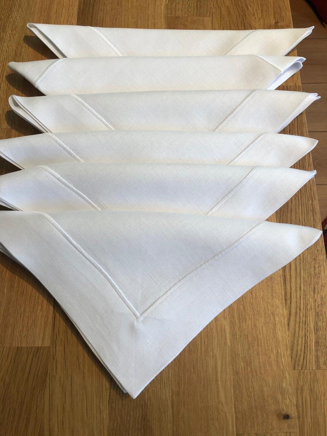 White Linen Napkins / Table Linens / Linen Napkins / White Napkins ...