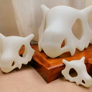 Pokémon Cubone Skull - 3D Printed - Wearable Cosplay Mask - Etsy