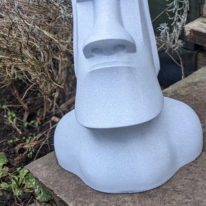 Moai Statue, Tiki Garden Sculpture, Easter Island Decor - Etsy