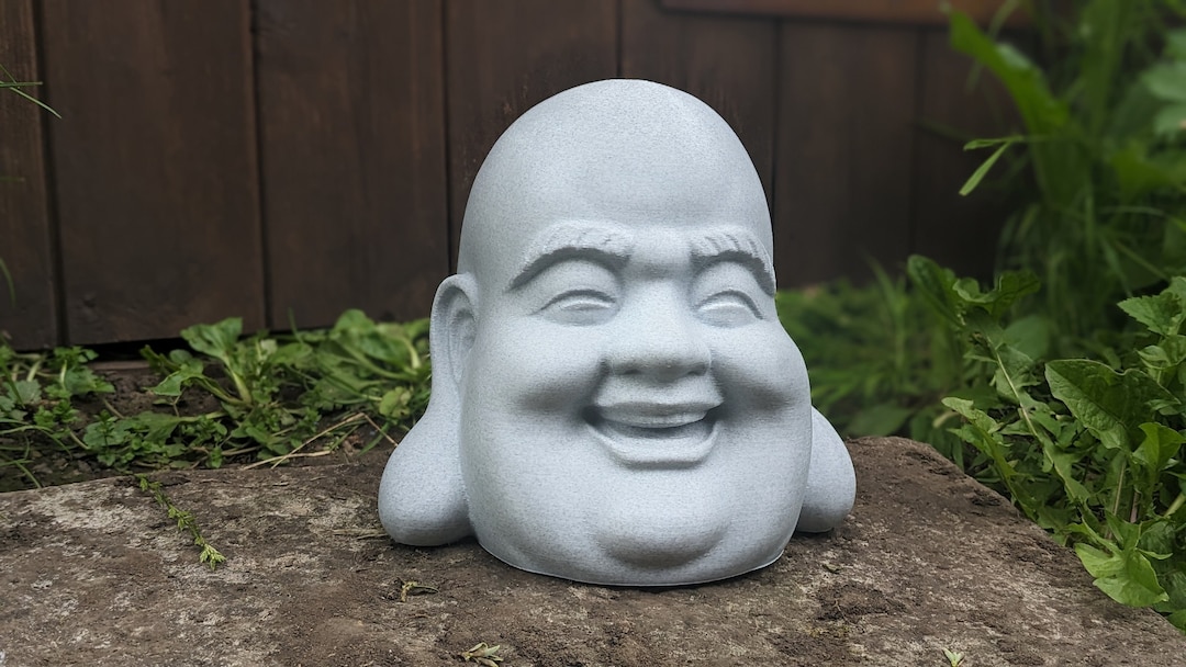 Laughing Buddha Head, Buddha Sculpture, Buddha Statue, Buddha Gifts ...