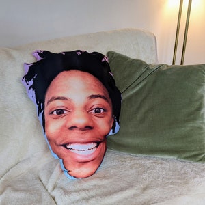 Ishowspeed Cushion Youtuber Merch KSI Prime I Show Speed Ishowspeed Merch Giant Head Cushion - Etsy