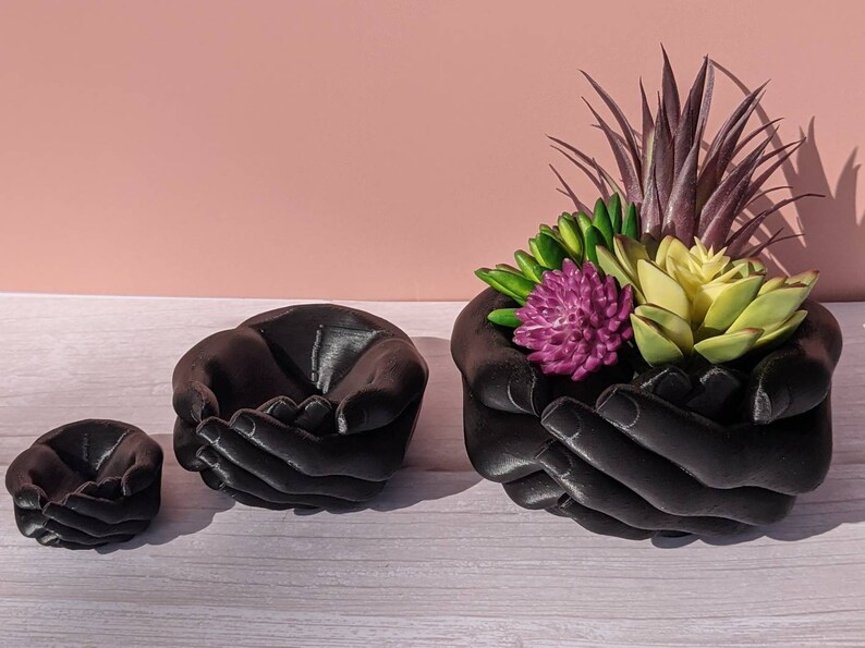 Hands Planter Cute Plant Pot Keys Holder Home Decor | Etsy