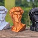 Geometric Statue of David Bust, Abstract Home Decor, Statue of David - Etsy