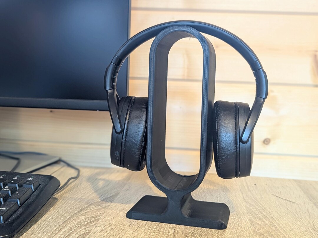 Headphone Stand, Modern Headphone Holder, Desk Accessories for Men - Etsy